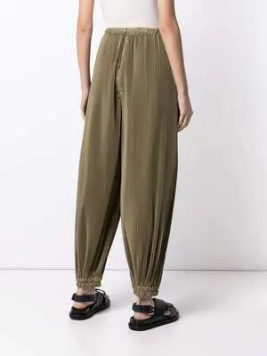 ENFOLD Tapered Plissé Trousers