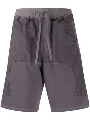 Stone Island Panelled Track Shorts - Grey