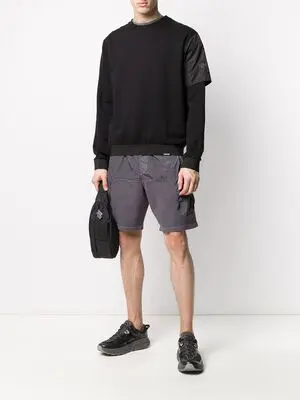 Stone Island Panelled Track Shorts
