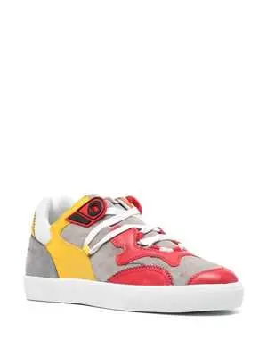 N°21 Gymnic" Panelled Sneakers - Red