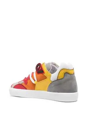 N°21 Gymnic" Panelled Sneakers - Red