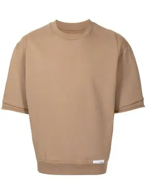 3.1 Phillip Lim Logo Patch T-shirt - Neutrals