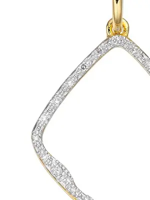 Monica Vinader Riva Diamond Pendant Charm