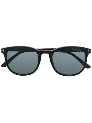 TOM FORD Round-frame Tinted Sunglasses - Black