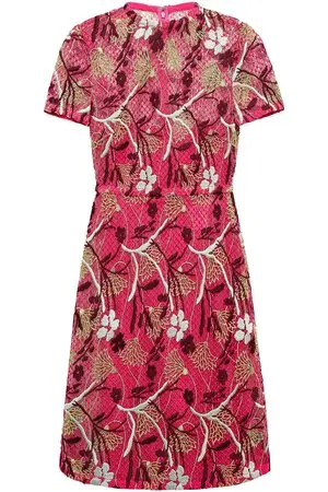 Valentino Garavani Embroidered Cotton-Blend Guipure Lace Mini 
