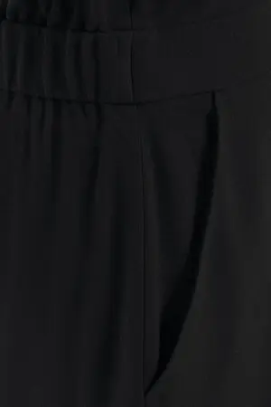 Alexander McQueen Satin-crepe Wide-leg Jumpsuit