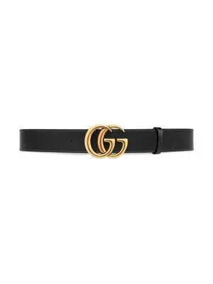 Gucci Gg Marmont Reversible Belt - Neutrals