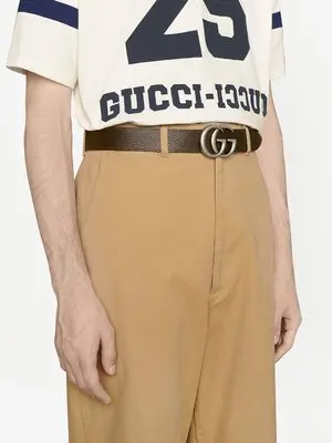 Gucci Gg Marmont Reversible Belt