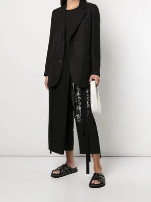 Ami Single-breasted Blazer - Black