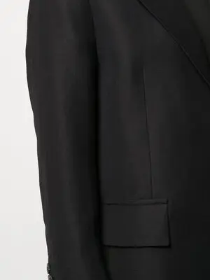 Ami Single-breasted Blazer - Black