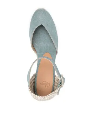 CastaÑer 70mm Chiarita Wedge Espadrilles