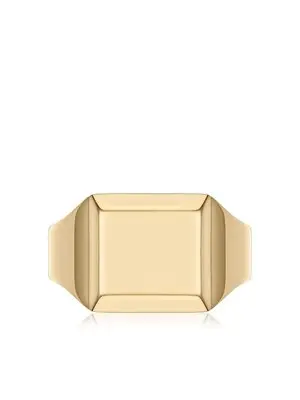 Monica Vinader Signature Signet Ring - Gold