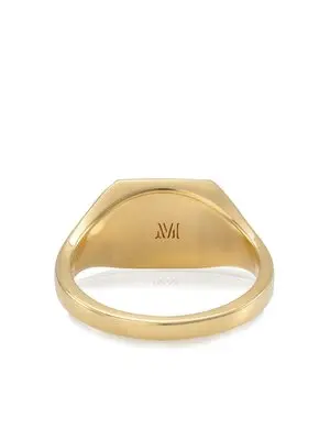 Monica Vinader Signature Signet Ring - Gold