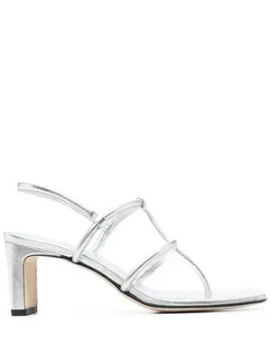 DORA TEYMUR Heeled Thong Sandals