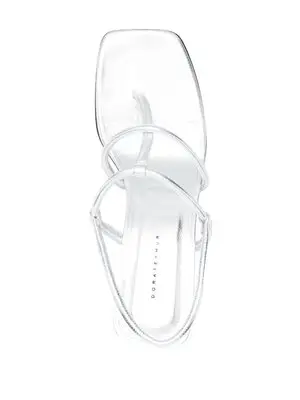 DORA TEYMUR Heeled Thong Sandals