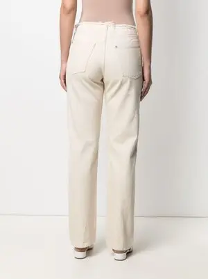 MAISON MARGIELA Frayed Straight-leg Jeans