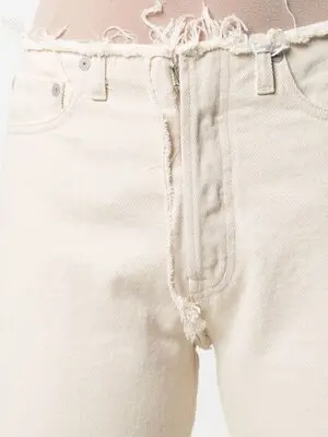 MAISON MARGIELA Frayed Straight-leg Jeans