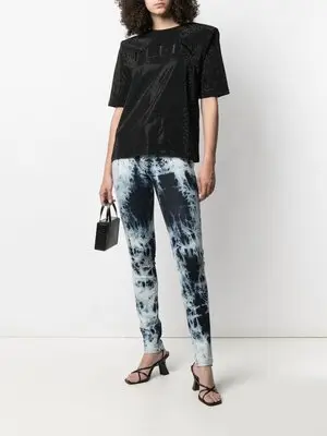 Philipp Plein High-waisted Skinny Jeggings - Blue