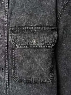 DIESEL® Marbled Effect Denim Jacket