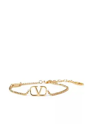 Valentino Garavani Vlogo Signature Chain Bracelet - Gold