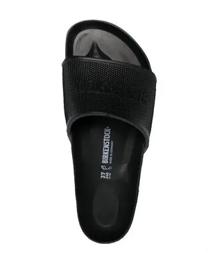 BIRKENSTOCK Embossed-logo Slides