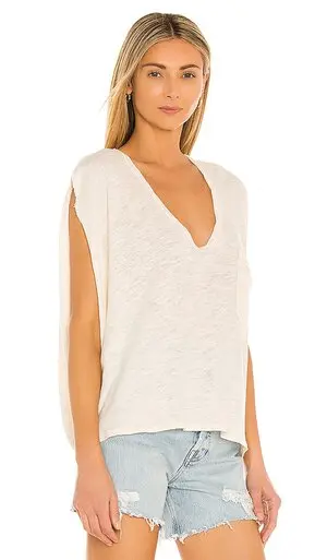 Free People Feelin It Tee In Ivory