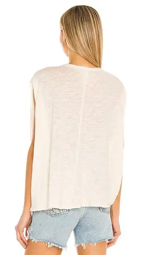 Free People Feelin It Tee In Ivory