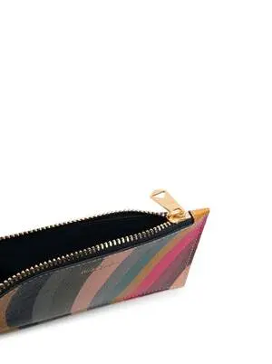 Paul Smith Swirl Zipped Leather Wallet