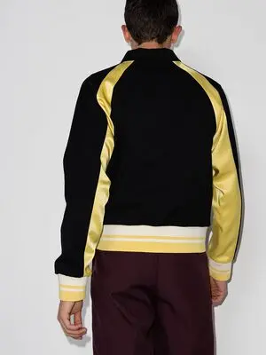 WALES BONNER Isaacs Panelled Bomber Jacket