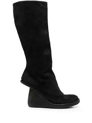 Guidi Asymmetric-heel Knee Boots