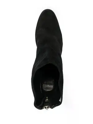 Guidi Metal-heel Suede Boots