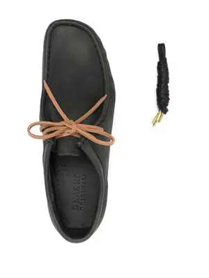 Clarks Wallabee Lace-up Ankle Boots - Black
