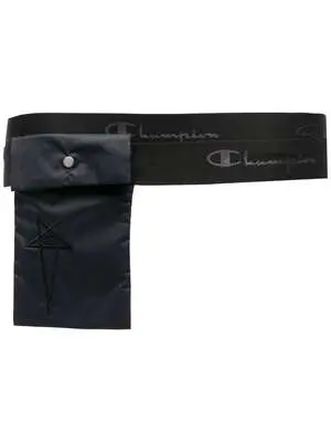 Rick Owens Embroidered-logo Pocket Belt
