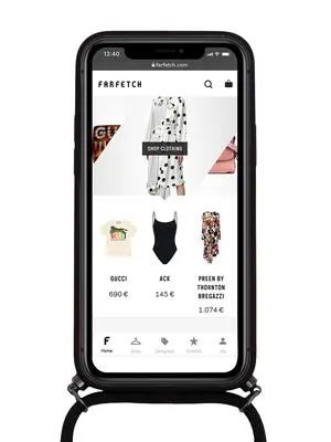 Karl Lagerfeld Rue St-guillaume Iphone 12/12 Pro Neck-strap Case