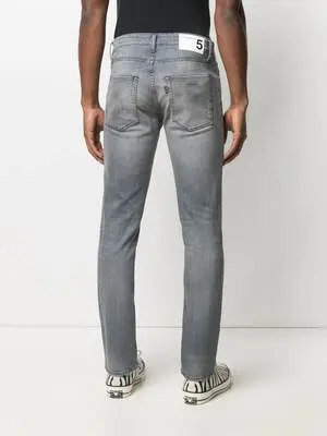 DEPARTMENT 5 Distressed Slim-leg Jeans