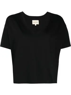 Loulou De Saison V-neck T-shirt - Black