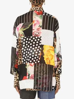 Dolce & Gabbana Mix-print Shirt