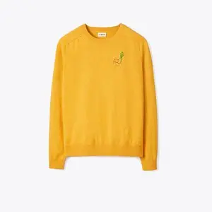 Tory Burch Cashmere Raglan Birdie Sweater