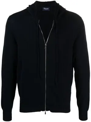 DRUMOHR Knitted Zip-up Hoodie
