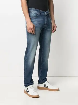 PT TORINO Low-rise Straight-leg Jeans