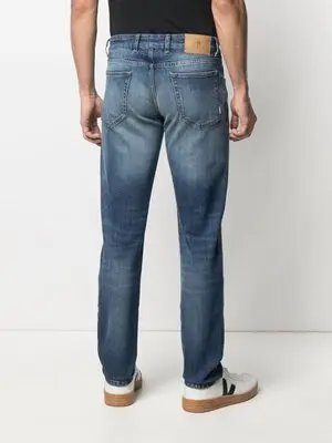 PT TORINO Low-rise Straight-leg Jeans