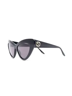 Gucci Interlocking Gg Cat-eye Sunglasses