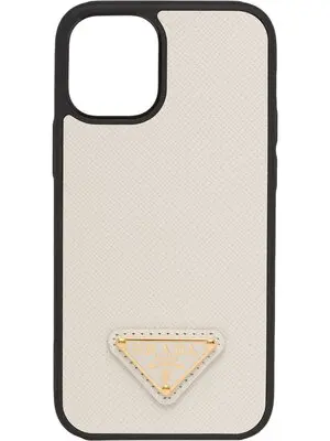 PRADA iPhone12miniケース ホワイト PRADA iPhone12miniケース