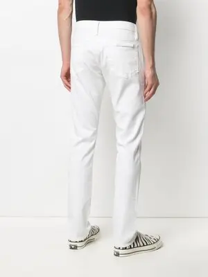 FRAME Straight-leg Jeans - White