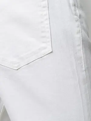 FRAME Straight-leg Jeans - White