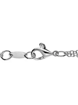 LEO PIZZO 18kt White Gold Diamond Amore Necklace