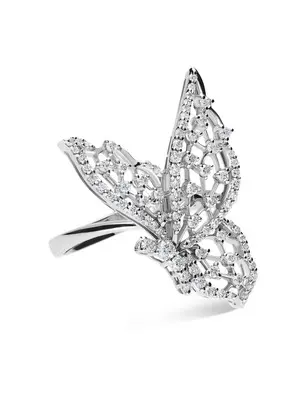 LEO PIZZO 18kt White Gold Diamond Ring