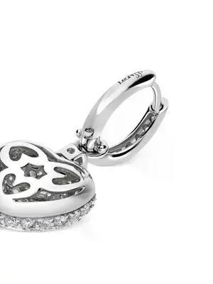 LEO PIZZO 18k White Gold Amore Diamond Earrings