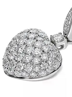 LEO PIZZO 18k White Gold Amore Diamond Earrings