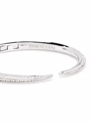 SHAUN LEANE 18kt White Gold Diamond Sabre Bracelet